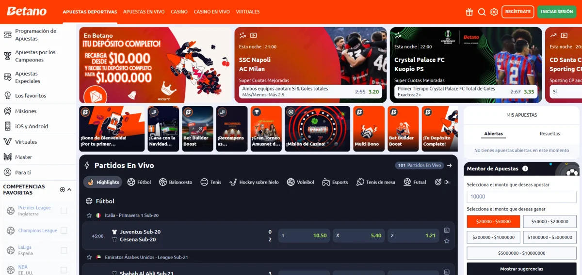 Betano Casino en Línea México | Bono Hasta $20,000 MXN + 200 Giros Gratis